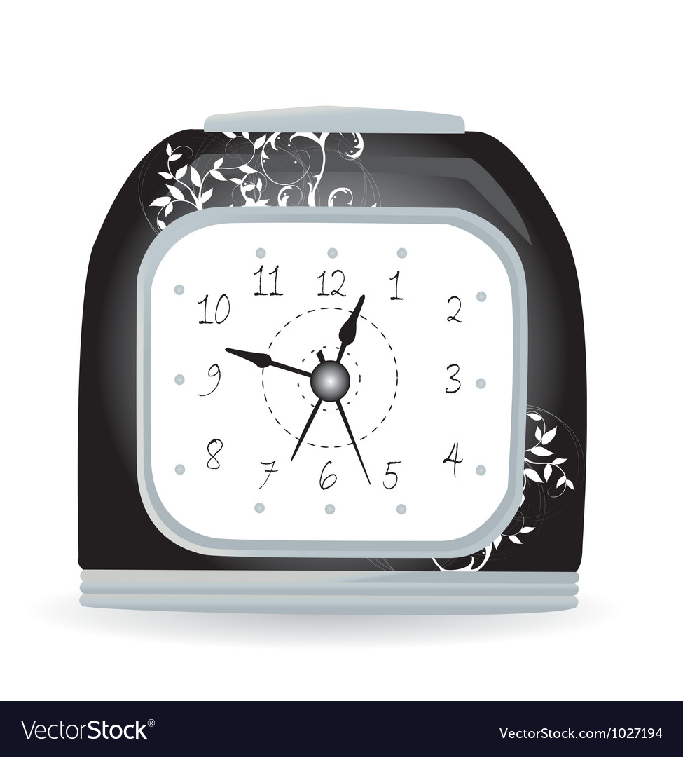 Clock Royalty Free Vector Image - VectorStock
