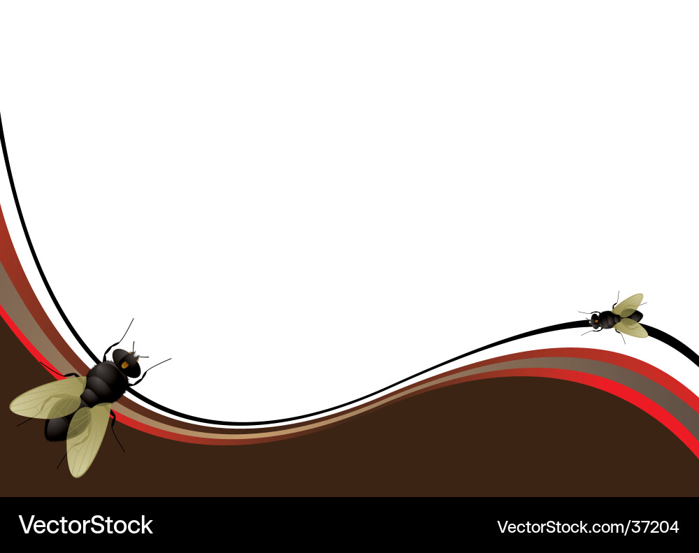 Fly wave Royalty Free Vector Image - VectorStock