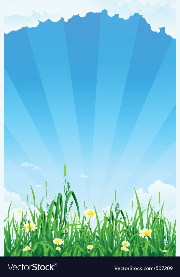 Nature background Royalty Free Vector Image - VectorStock