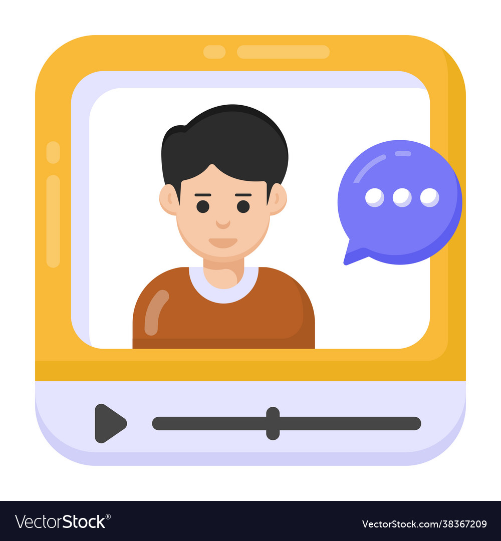 Video streaming Royalty Free Vector Image - VectorStock
