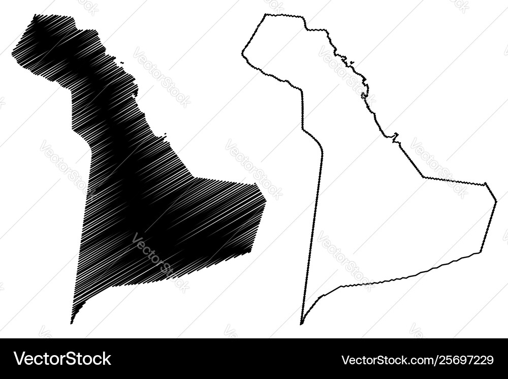 Eastern province map Royalty Free Vector Image