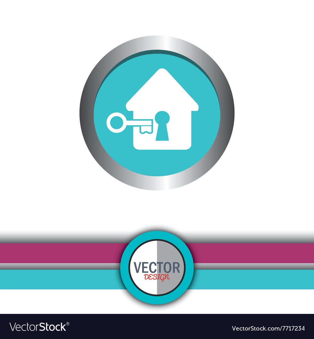 Security system design Royalty Free Vector Image