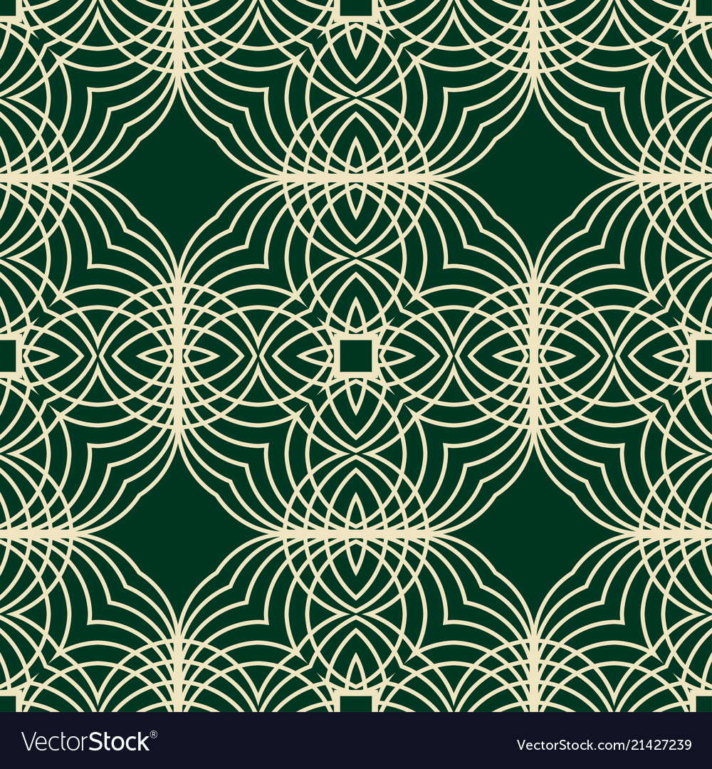 Art deco pattern Royalty Free Vector Image - VectorStock