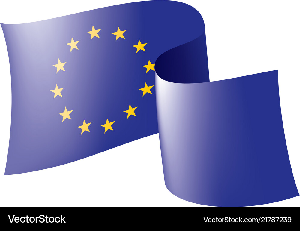 European union flag Royalty Free Vector Image - VectorStock