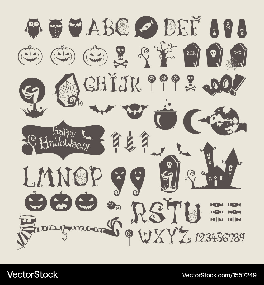 Halloween Royalty Free Vector Image - VectorStock