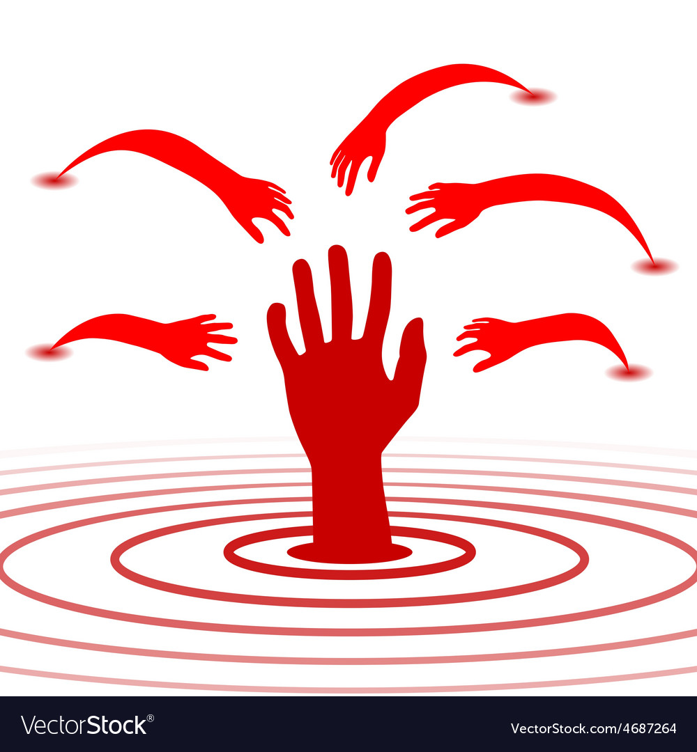 Help Royalty Free Vector Image - VectorStock