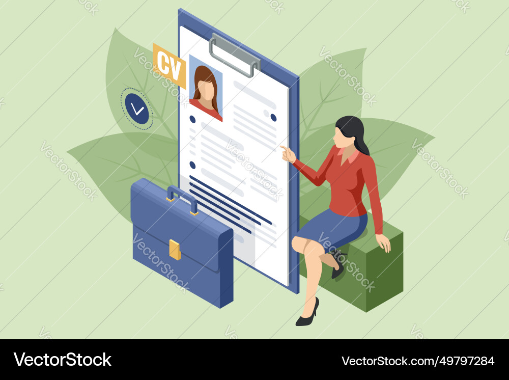 Isometric online documentation database Royalty Free Vector