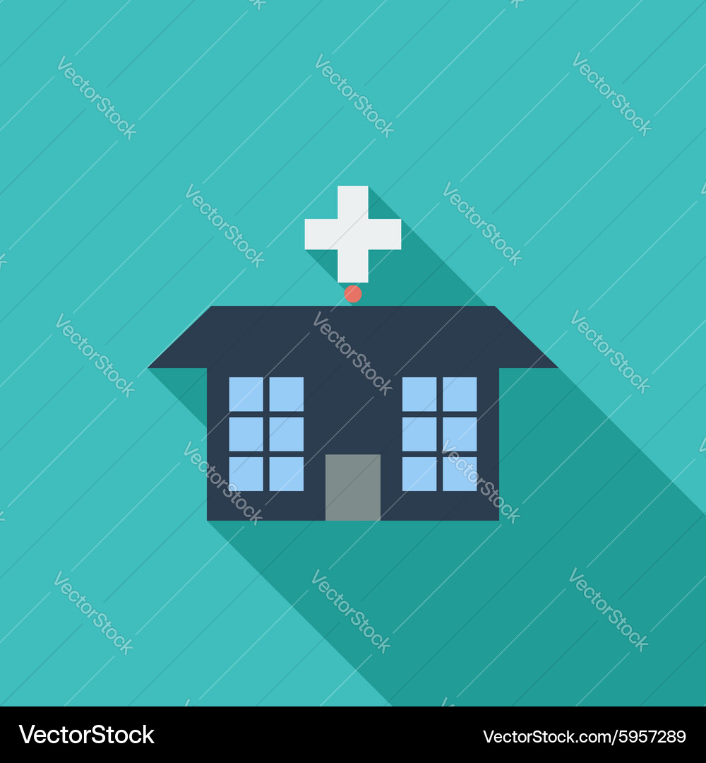 Hospital Royalty Free Vector Image - VectorStock