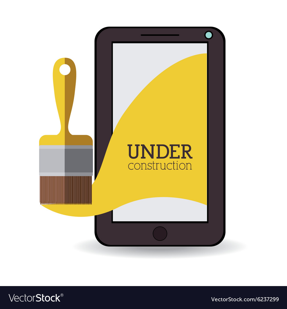 Under construction design Royalty Free Vector Image