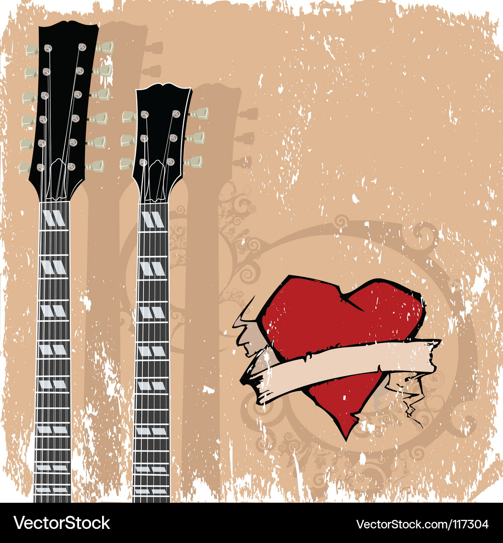 Guitar legends Royalty Free Vector Image - VectorStock