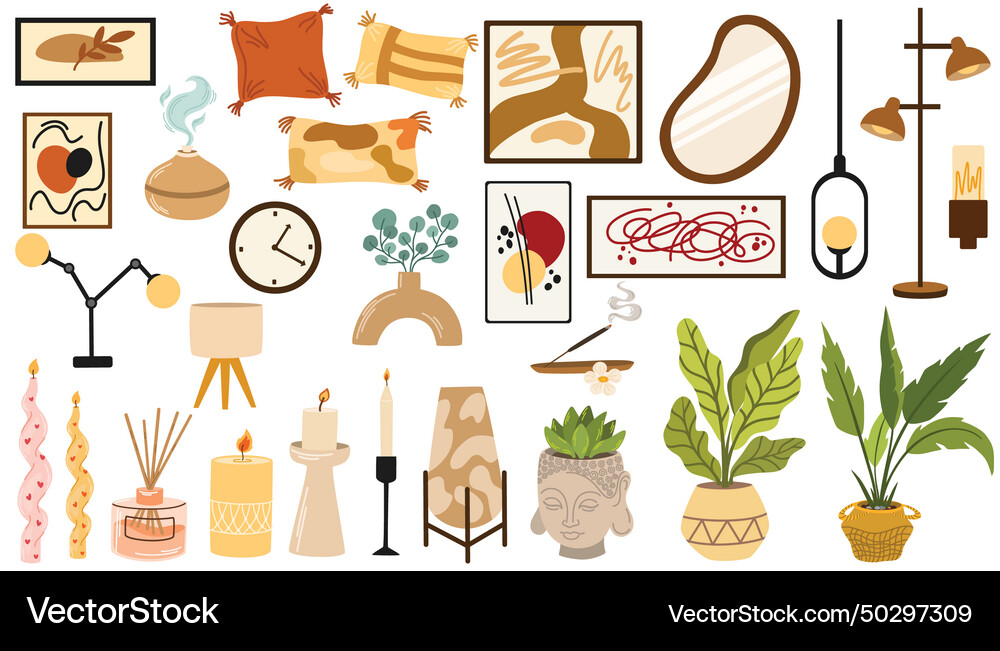 1542 room set Royalty Free Vector Image - VectorStock
