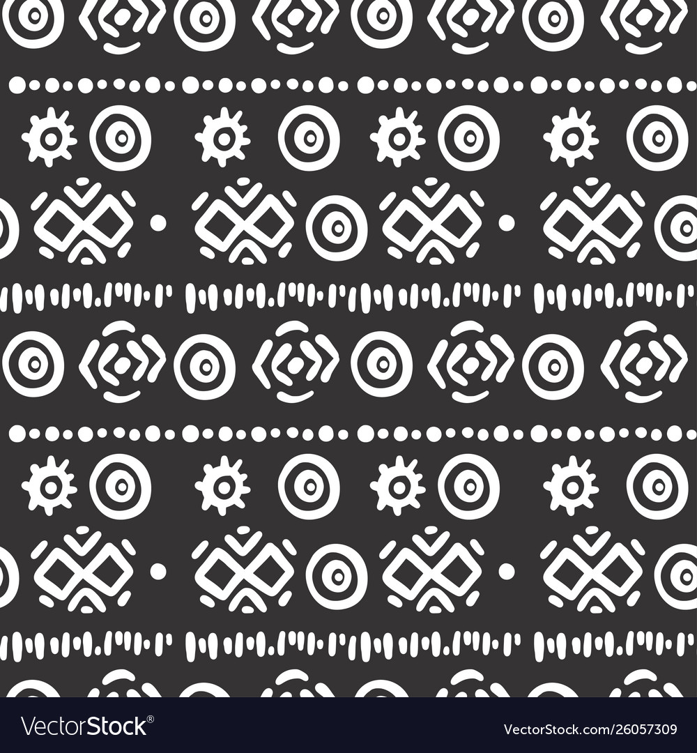 Seamless aztec pattern Royalty Free Vector Image