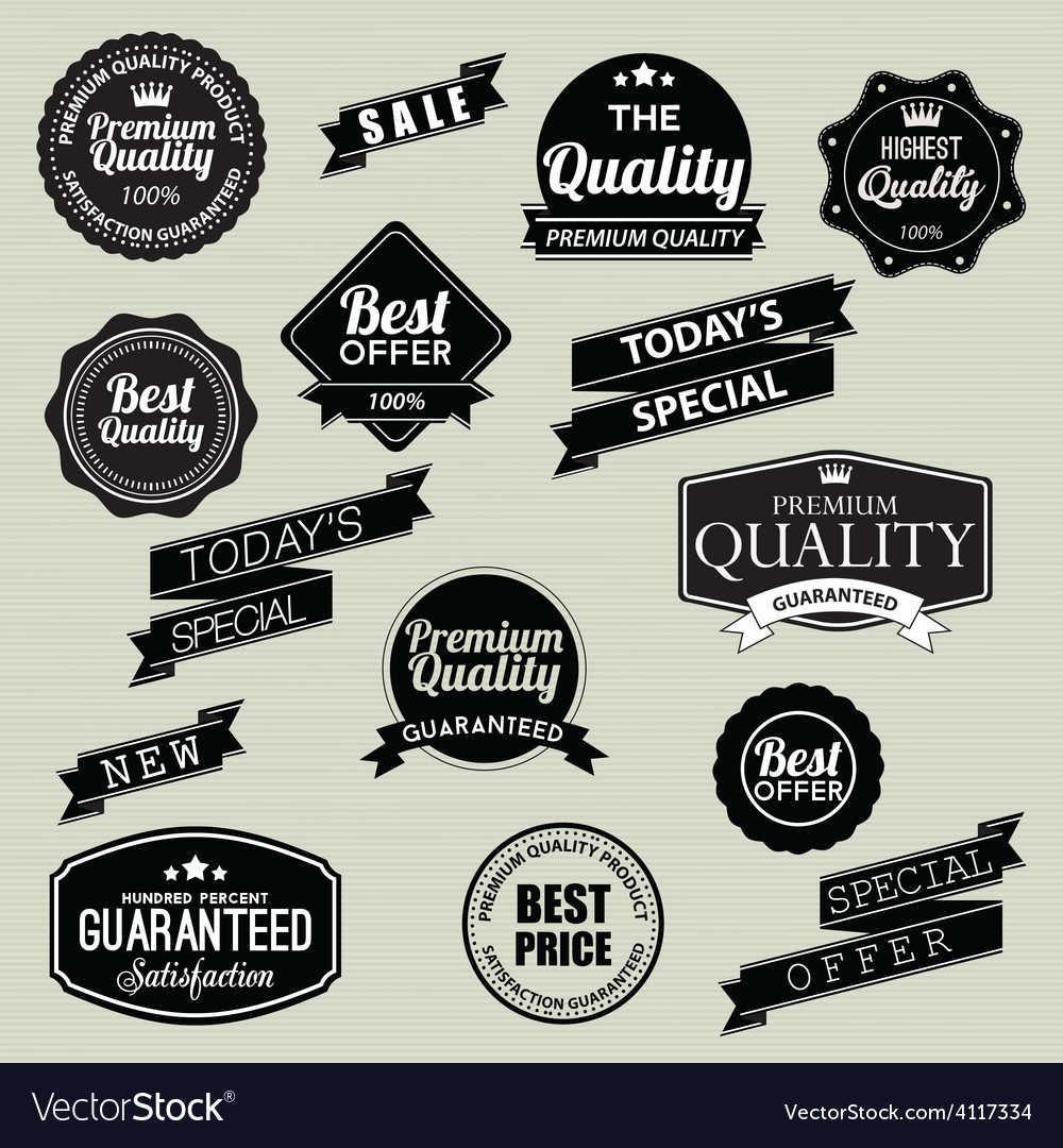 Premium design elements Royalty Free Vector Image