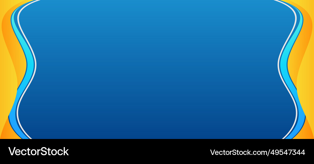 Modern gradient blue abstract banner design Vector Image