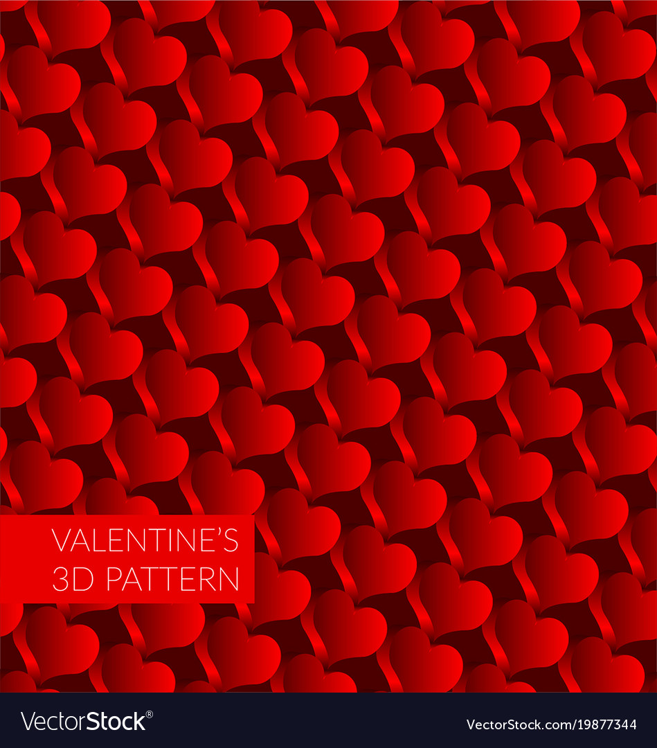 Valentines pattern Royalty Free Vector Image - VectorStock