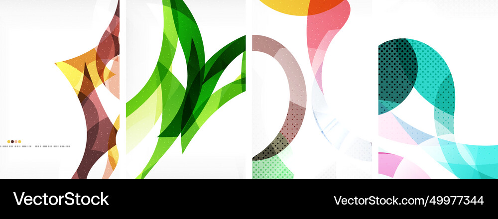 Wave poster abstract backgrounds Royalty Free Vector Image