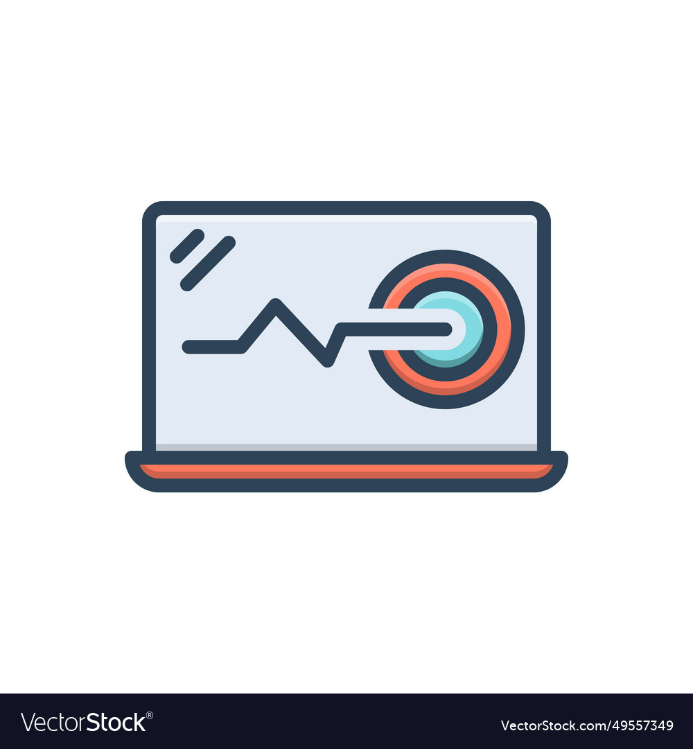 Monitoring Royalty Free Vector Image - VectorStock