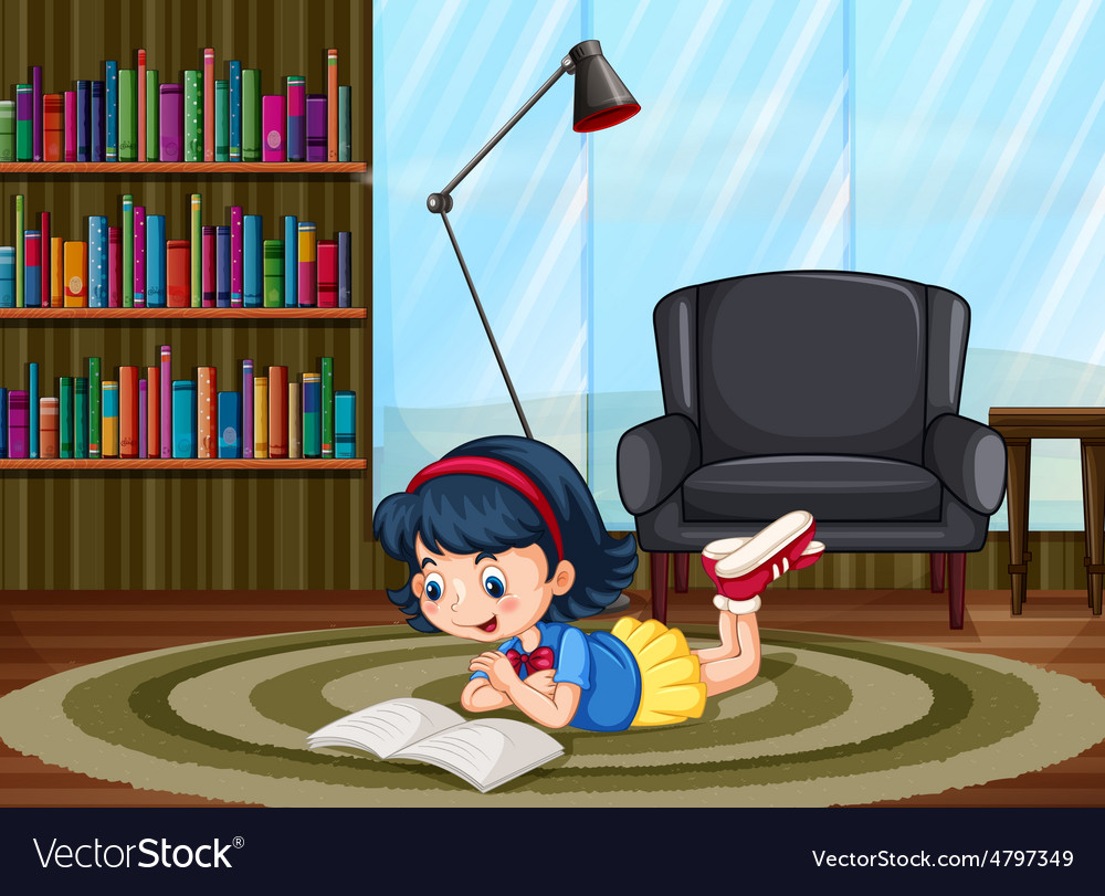 Reading Royalty Free Vector Image - VectorStock