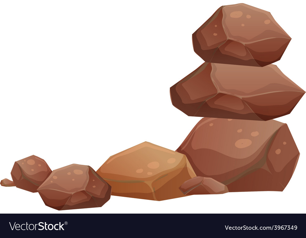 Rocks Royalty Free Vector Image - VectorStock