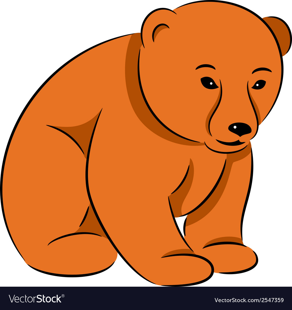 Bear Royalty Free Vector Image - VectorStock