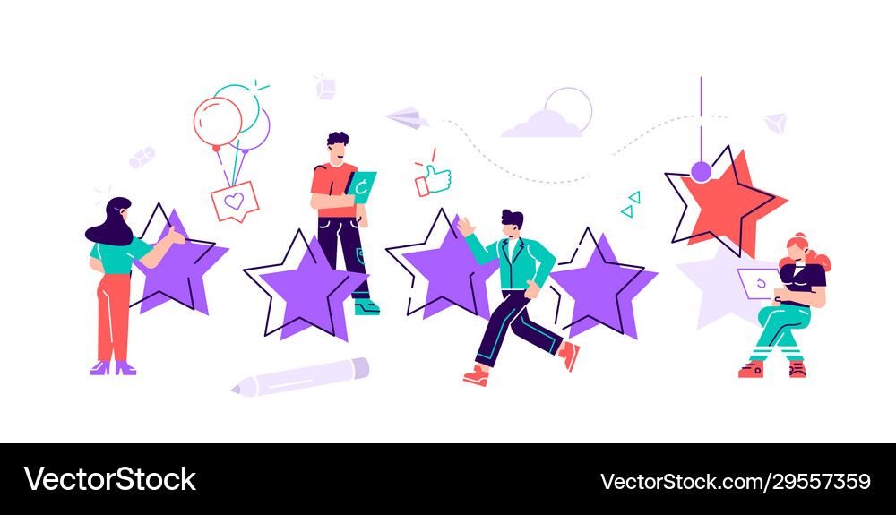 Best estimate performance Royalty Free Vector Image