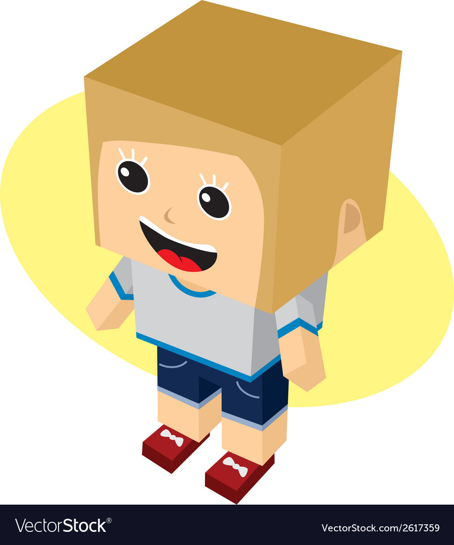 Cartoon character Royalty Free Vector Image - VectorStock