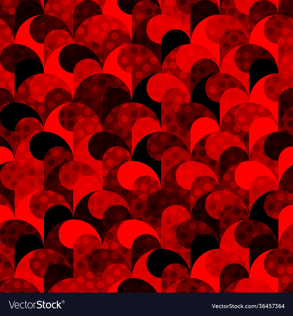 Abstract red ruby seamless pattern color Vector Image
