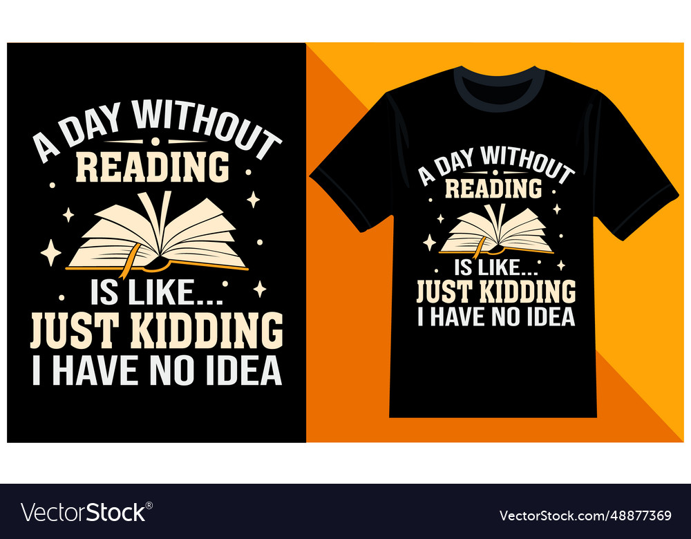 Books t-shirt design Royalty Free Vector Image