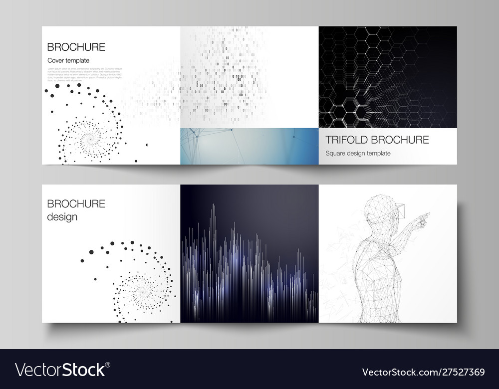 Minimal editable layout square Royalty Free Vector Image