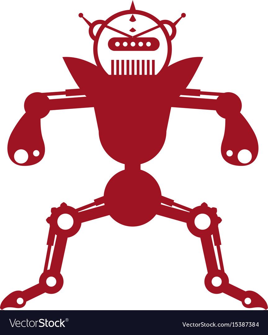Robot Royalty Free Vector Image - VectorStock