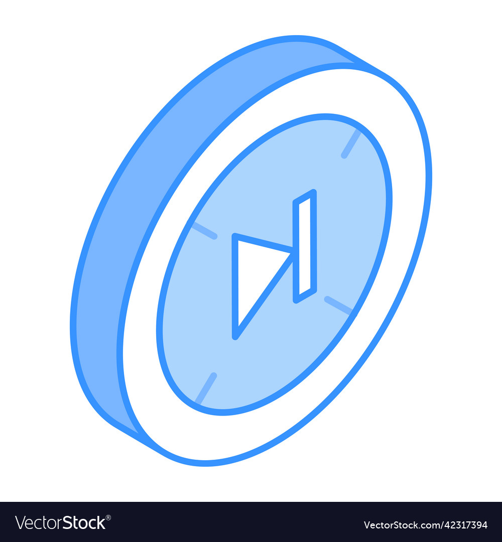 Forward button Royalty Free Vector Image - VectorStock