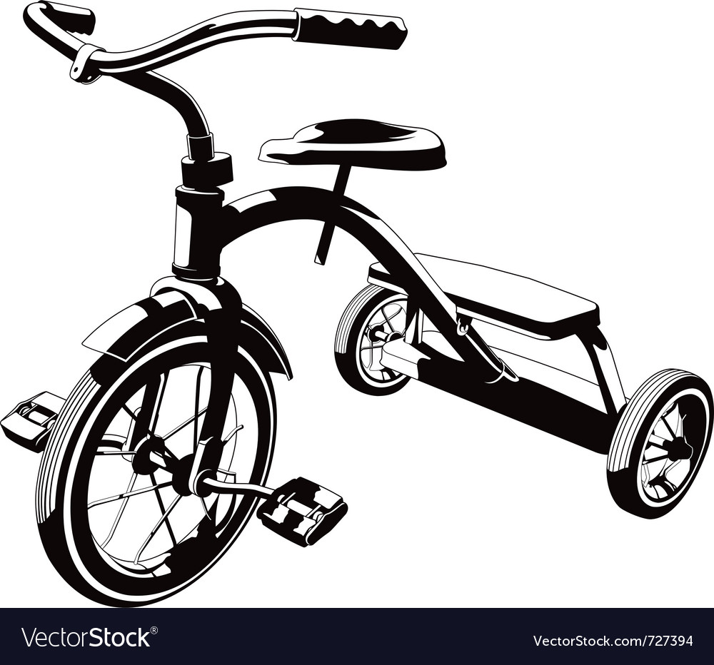 Trycycle Royalty Free Vector Image - VectorStock