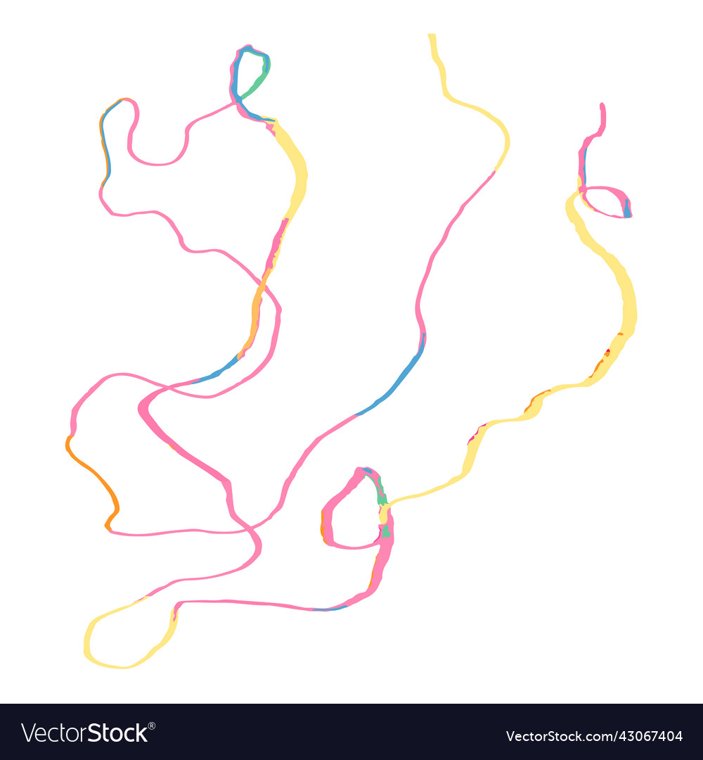 Abstract doodle pattern Royalty Free Vector Image