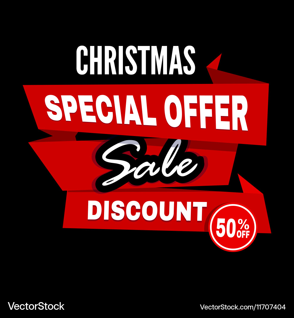 Sale tag banner Royalty Free Vector Image - VectorStock