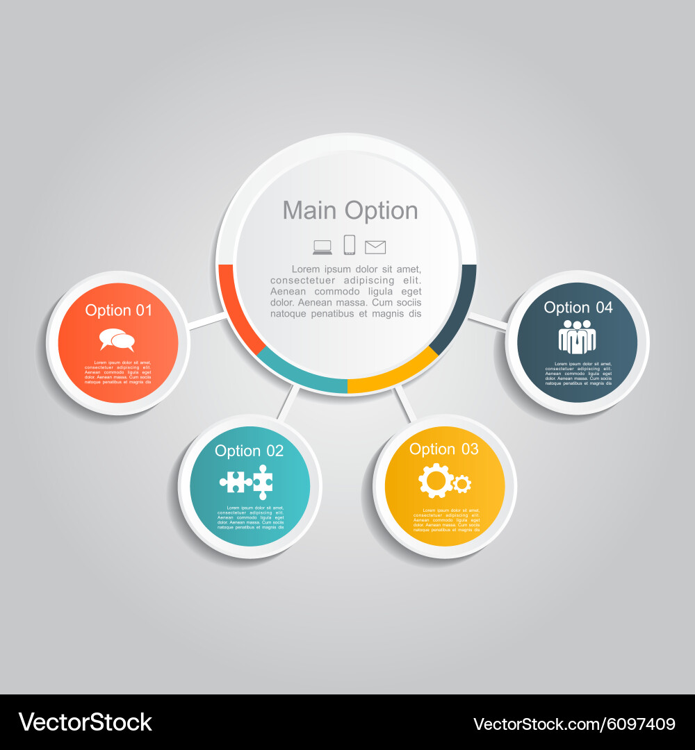 Infographic report template layout Royalty Free Vector Image