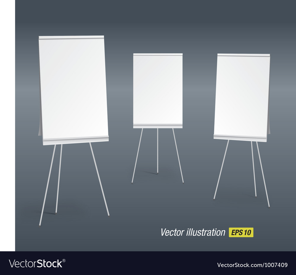 Paperboards Royalty Free Vector Image - VectorStock