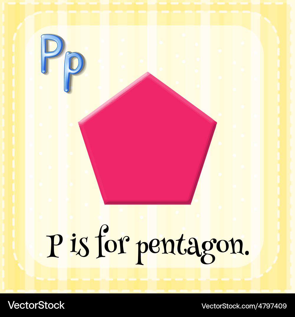 Pentagon Royalty Free Vector Image - VectorStock