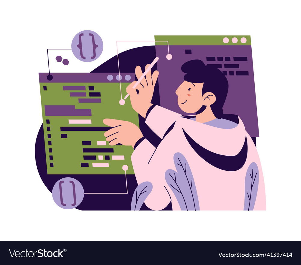 Software development and design of web sites pages