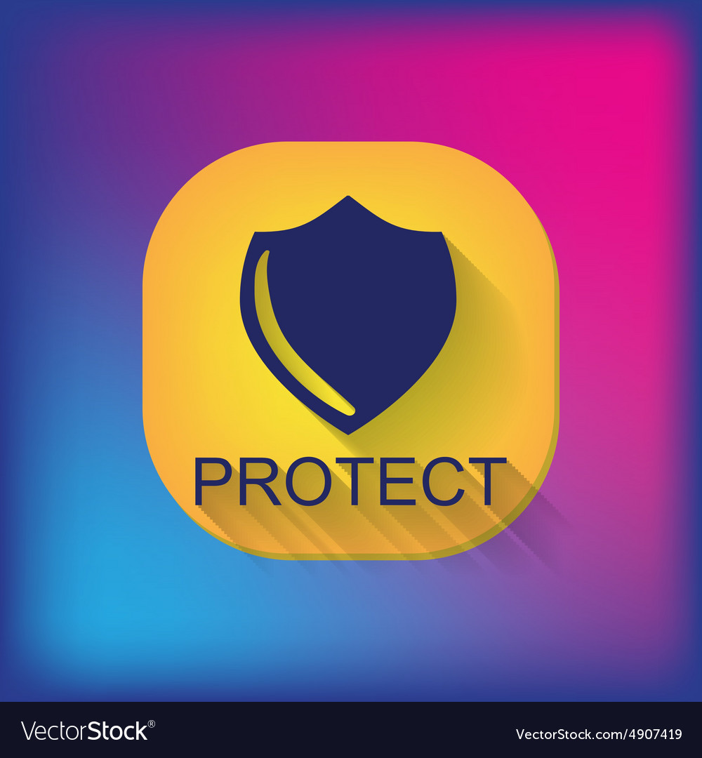 Shield A Symbol Of Protection Royalty Free Vector Image