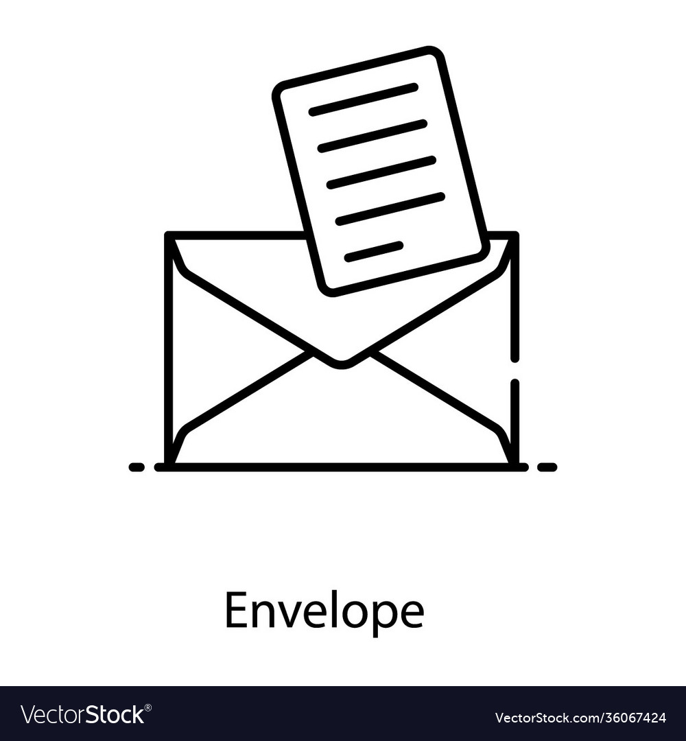 Envelope Royalty Free Vector Image - VectorStock