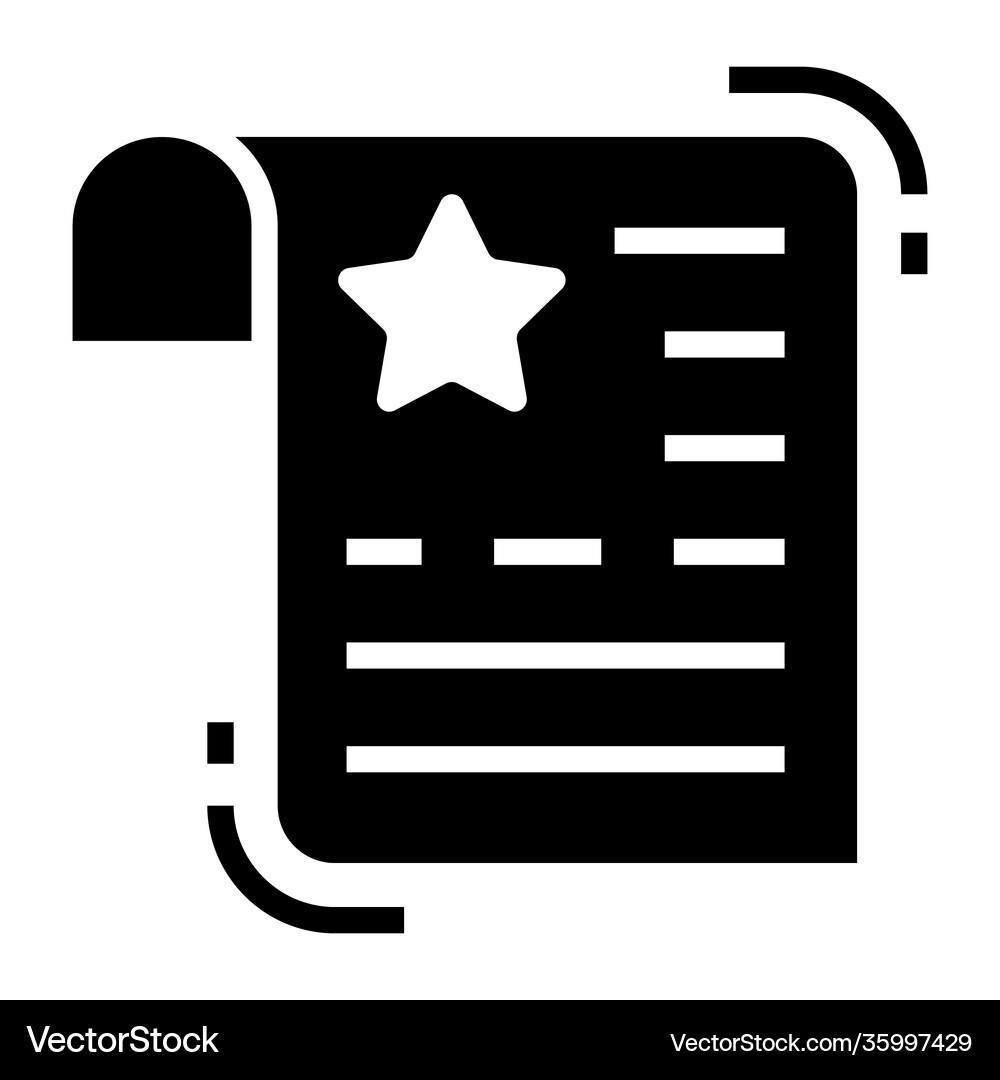 Professional certification Royalty Free Vector Image