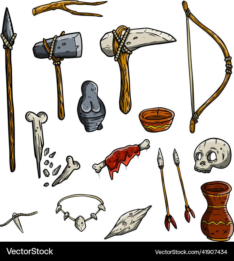 Wild hunter weapon Royalty Free Vector Image - VectorStock