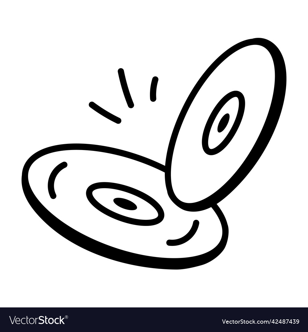 Basic cds Royalty Free Vector Image - VectorStock