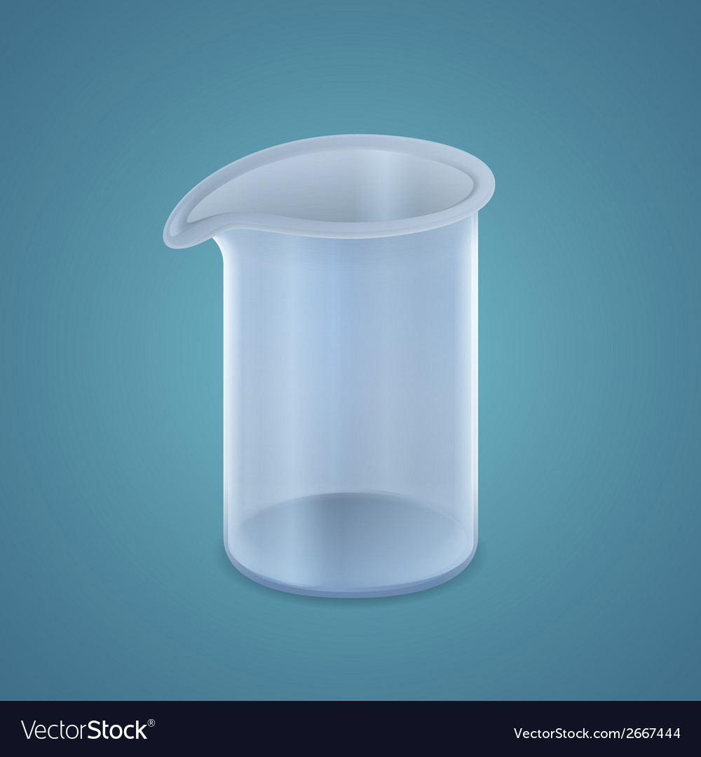 Beaker Royalty Free Vector Image - VectorStock