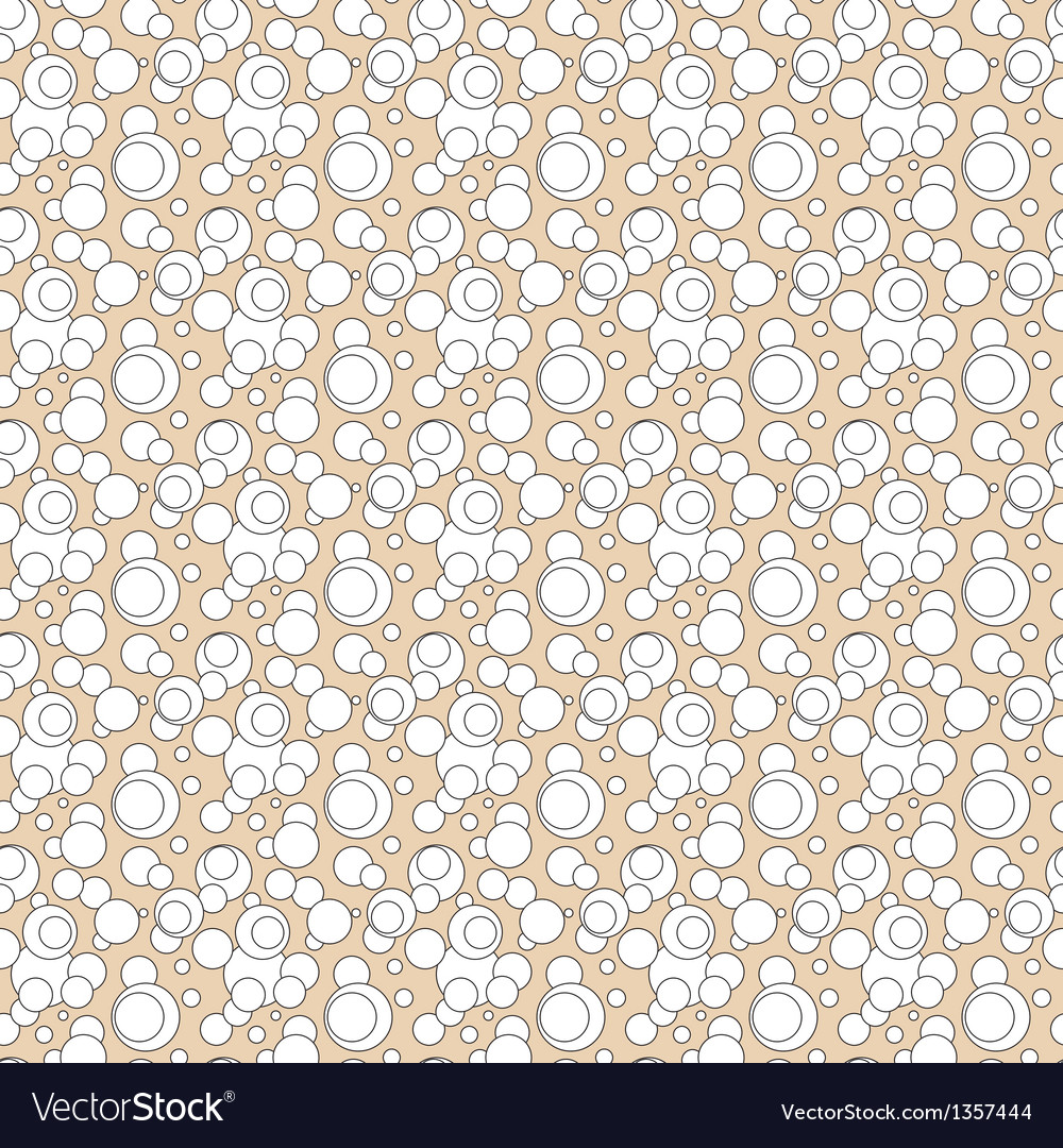 Seamless polka dot pattern in retro style Vector Image