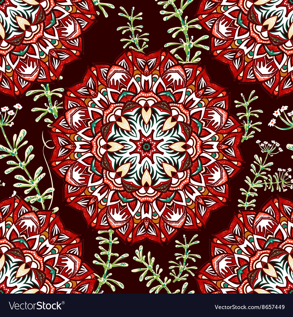 Colorful seamless pattern Royalty Free Vector Image