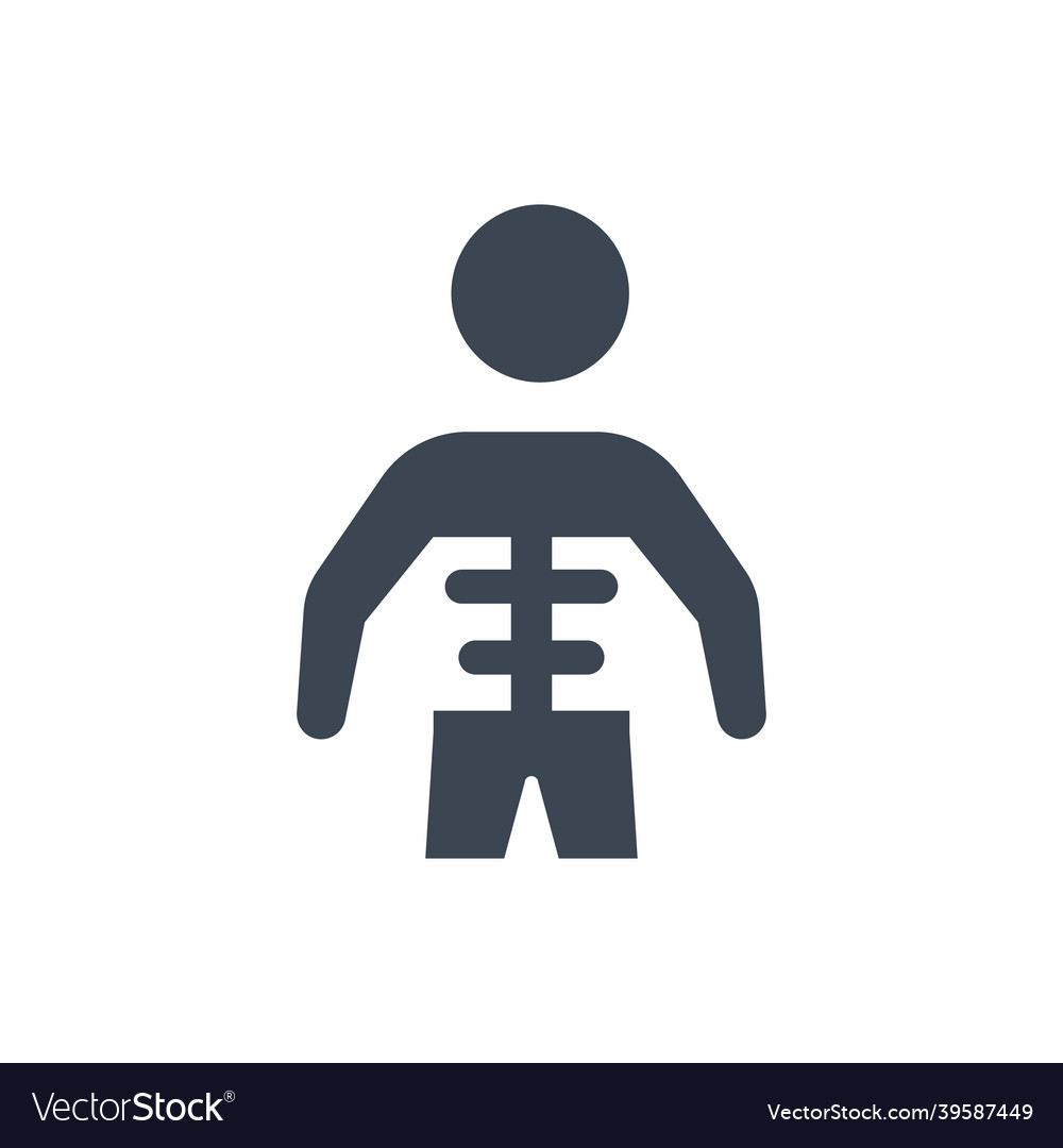 Skeleton icon Royalty Free Vector Image - VectorStock