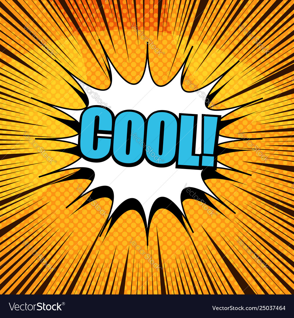 Comic page explosive template Royalty Free Vector Image