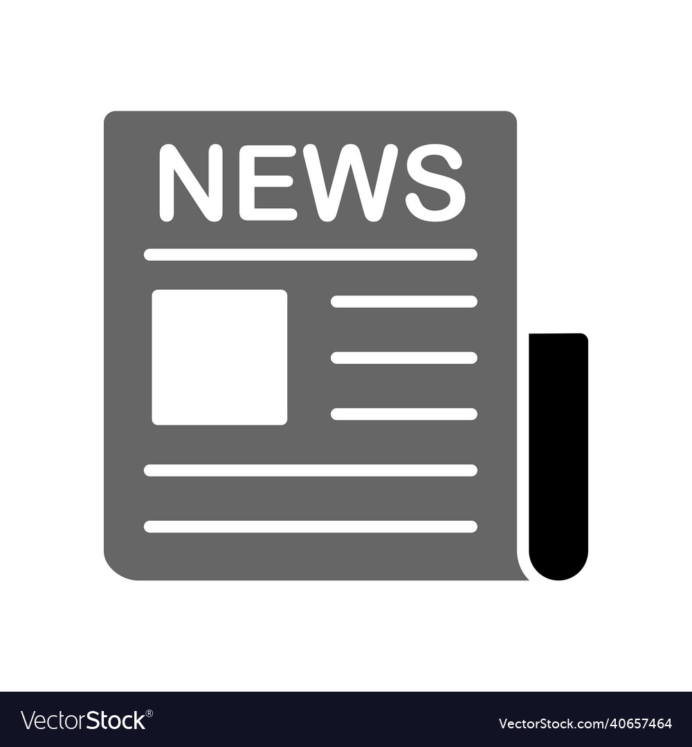 Newspaper Royalty Free Vector Image - VectorStock