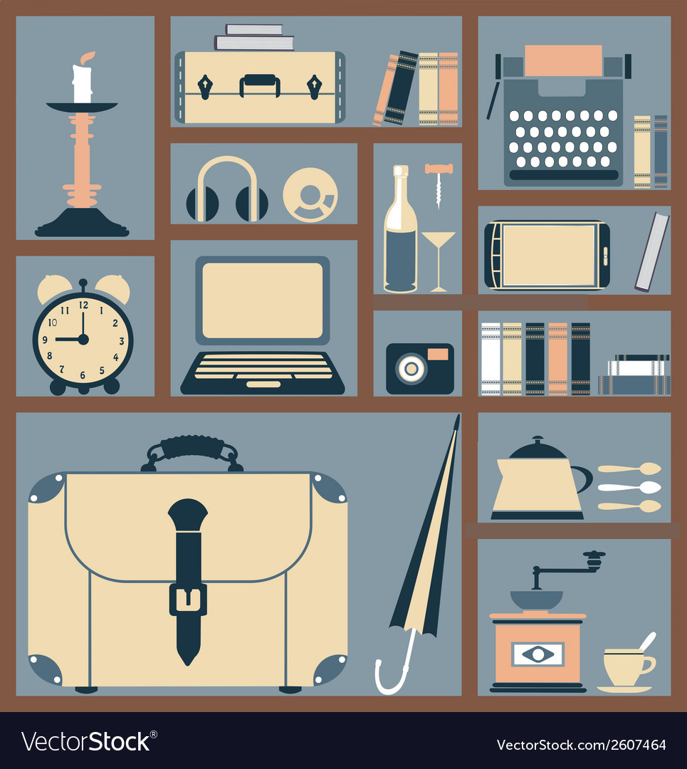 Style flat Royalty Free Vector Image - VectorStock